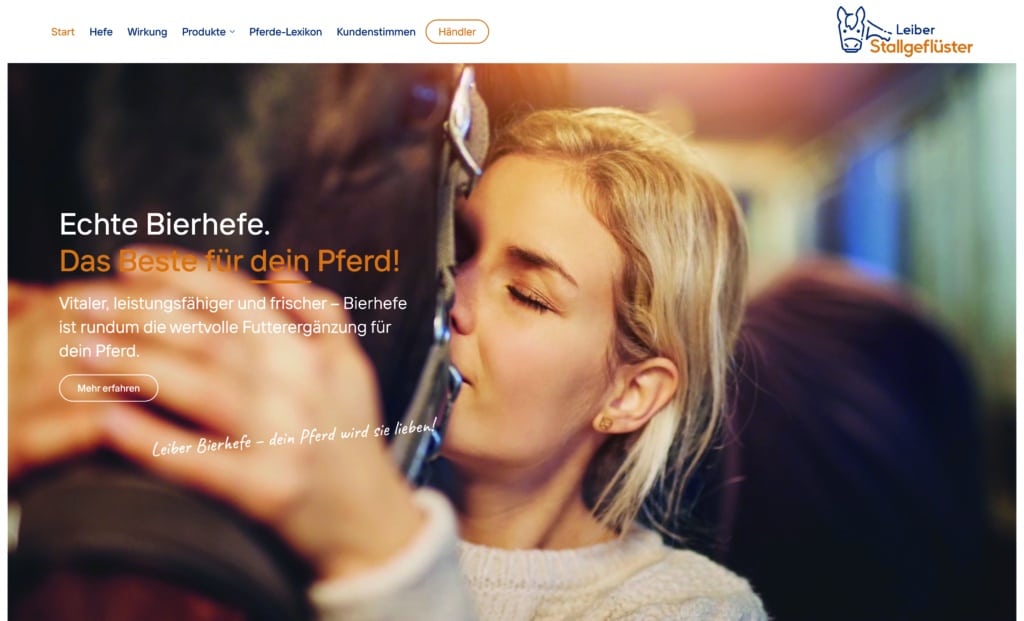 Die Website für dich und dein Pferd | Leiber GmbH
